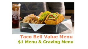 What is on the Taco Bell Dollar Menu | Craving Box Value Menu